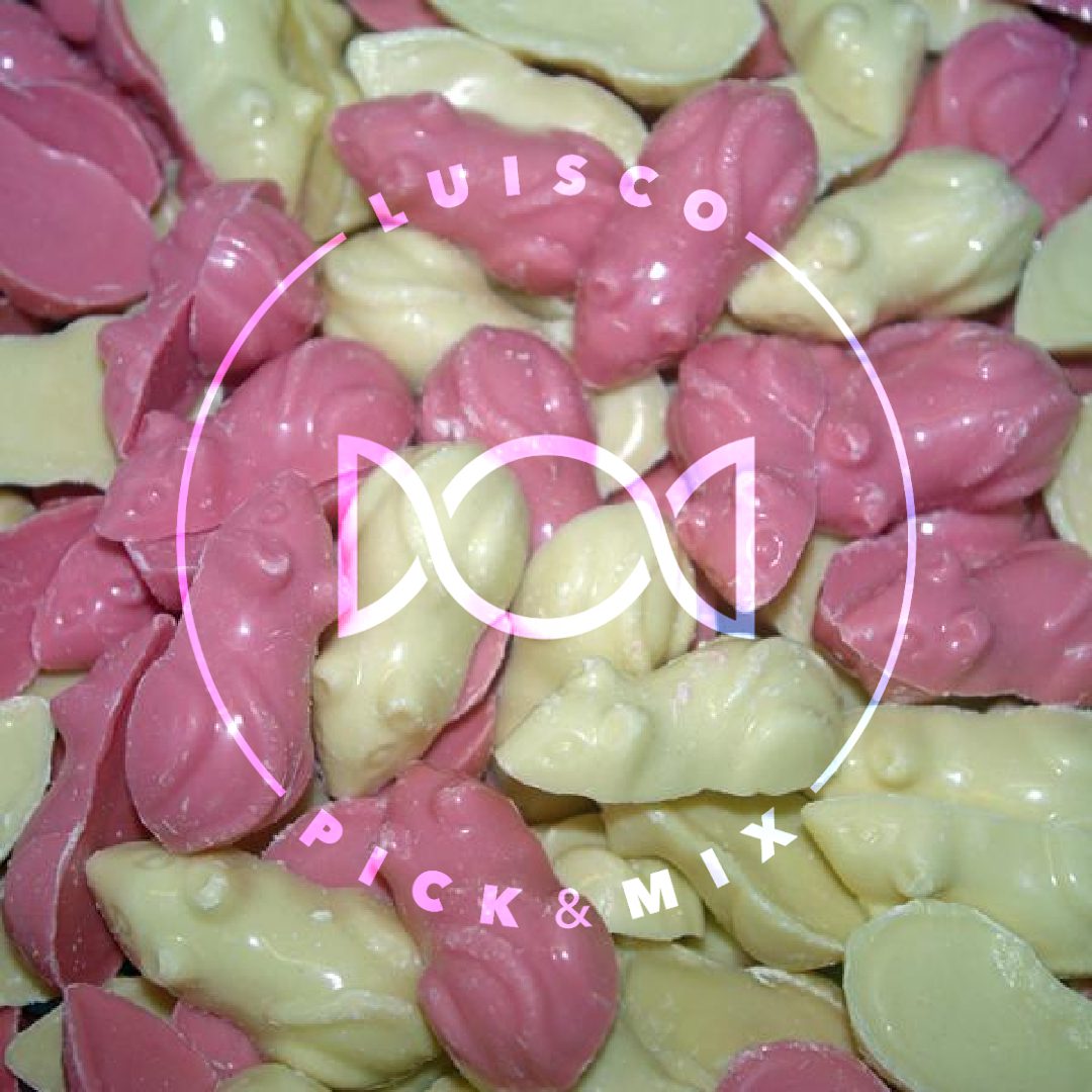 Pink & White Mice | Luisco Chocolate