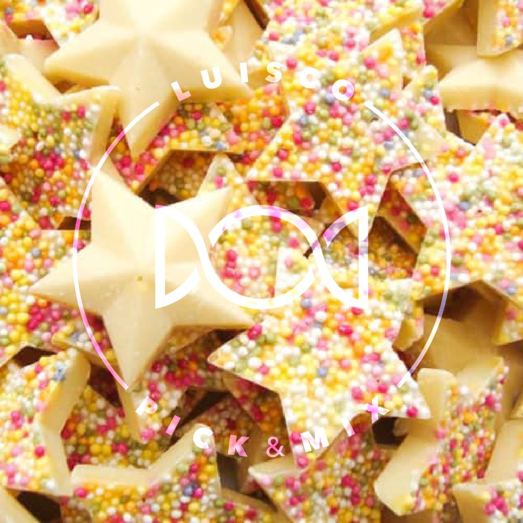 White Chocolate Stars | Luisco Chocolate